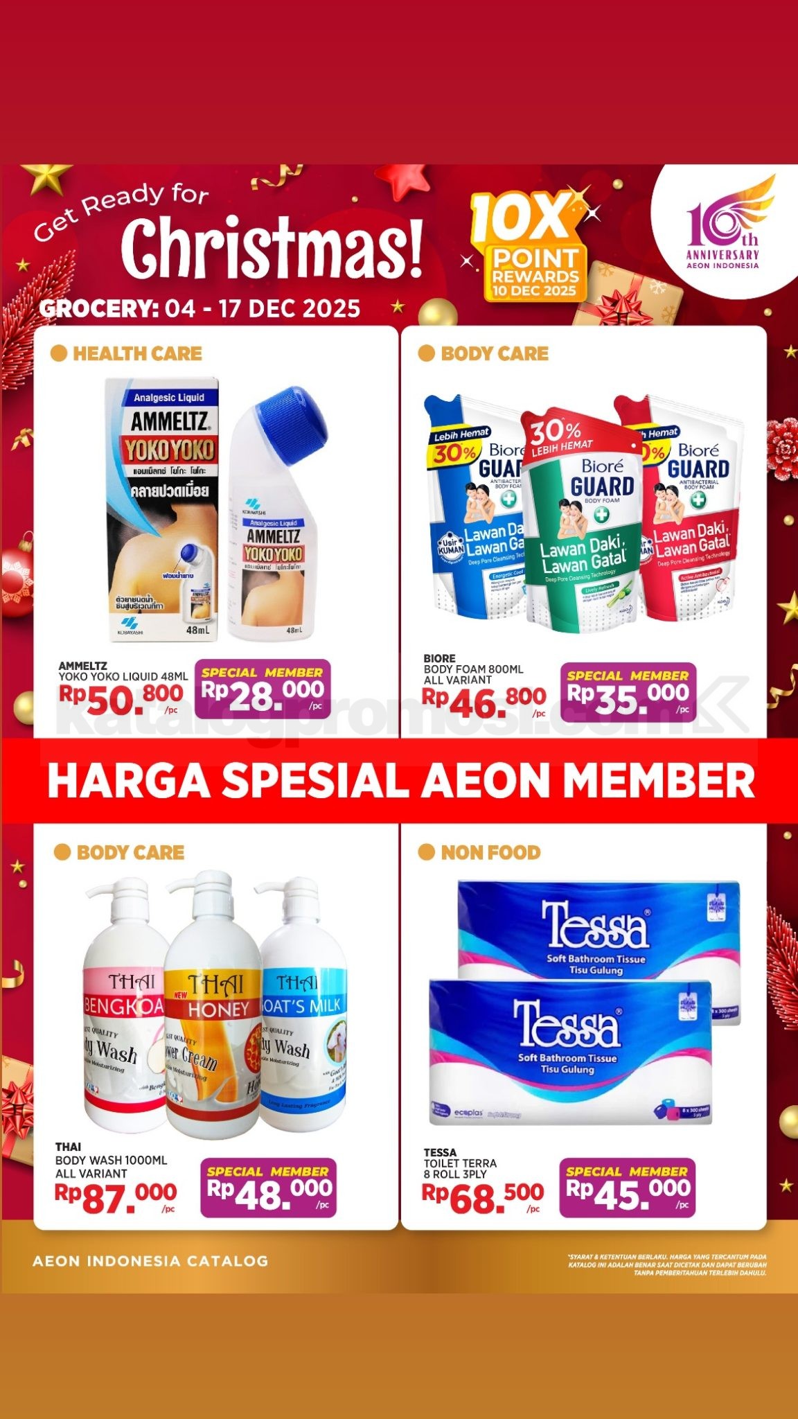 Promo Aeon Store Indonesia Katalog Terbaru 04-17 Desember 2025