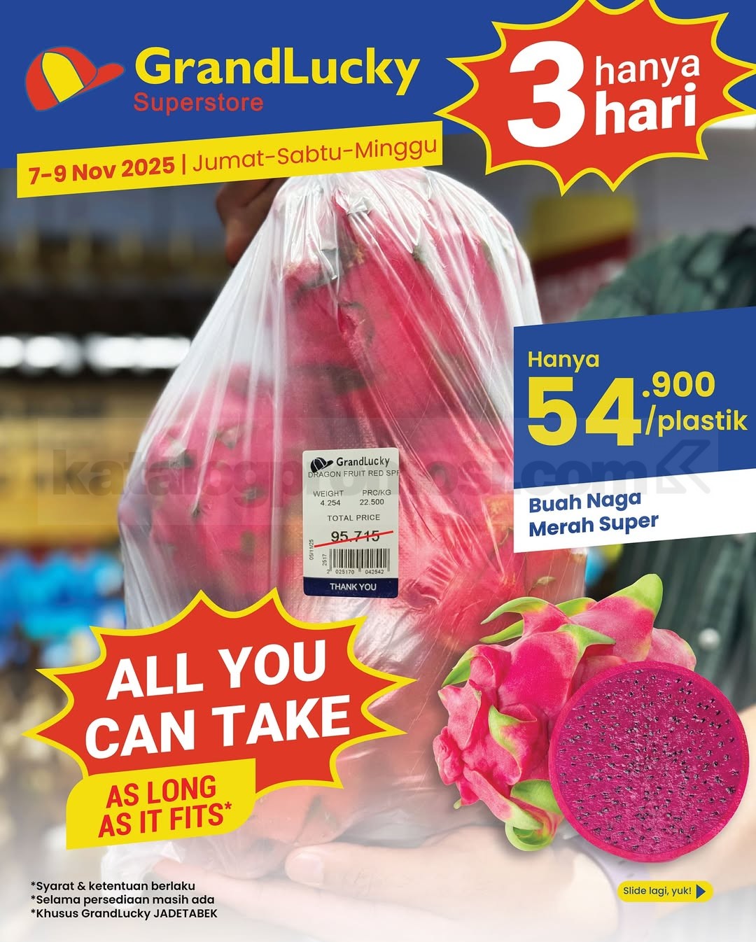 Promo GRAND LUCKY JSM 07-09 November 2025 • SoPasti.Com