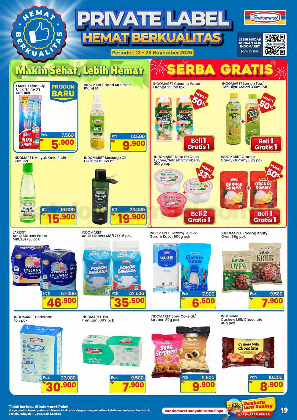 Promo Indomaret Katalog Terbaru 13-26 November 2025 • SoPasti.Com