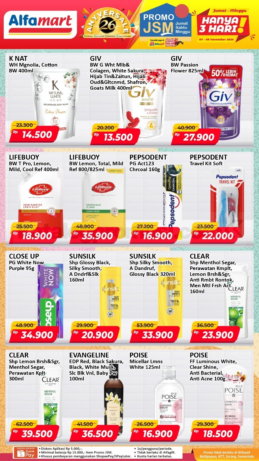 Promo JSM ALFAMART MINGGU INI 07-09 November 2025 • SoPasti.Com