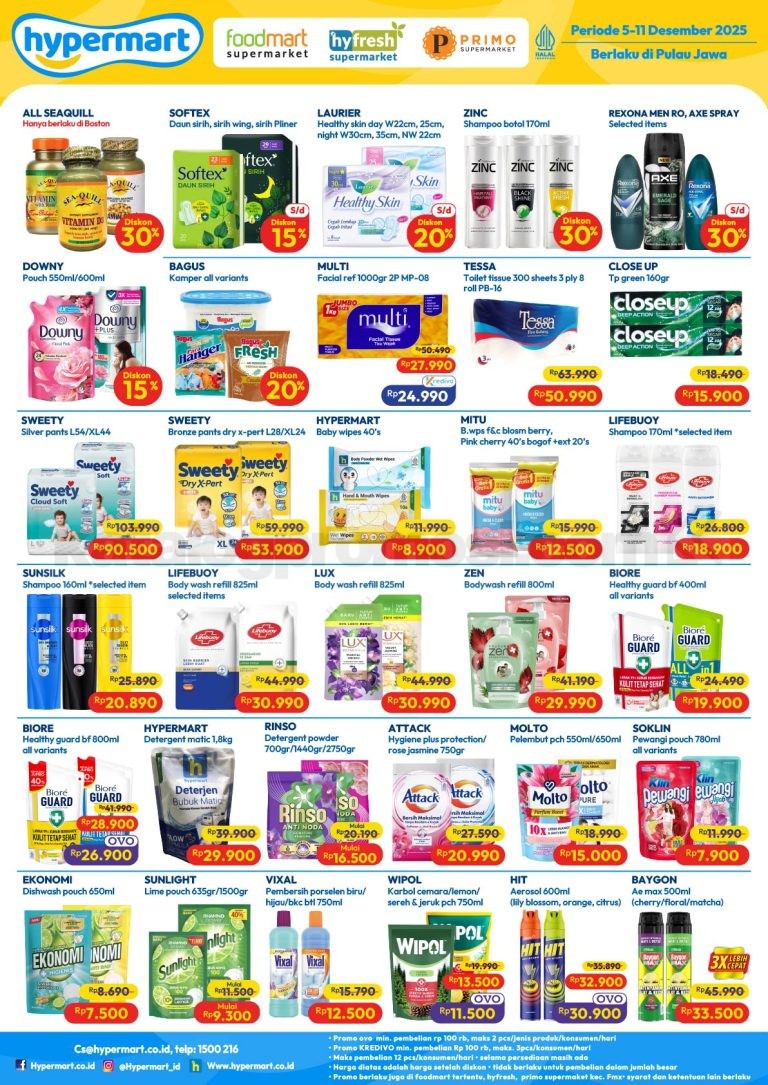 PROMO JSM HYPERMART 05-11 DESEMBER 2025 • SoPasti.Com
