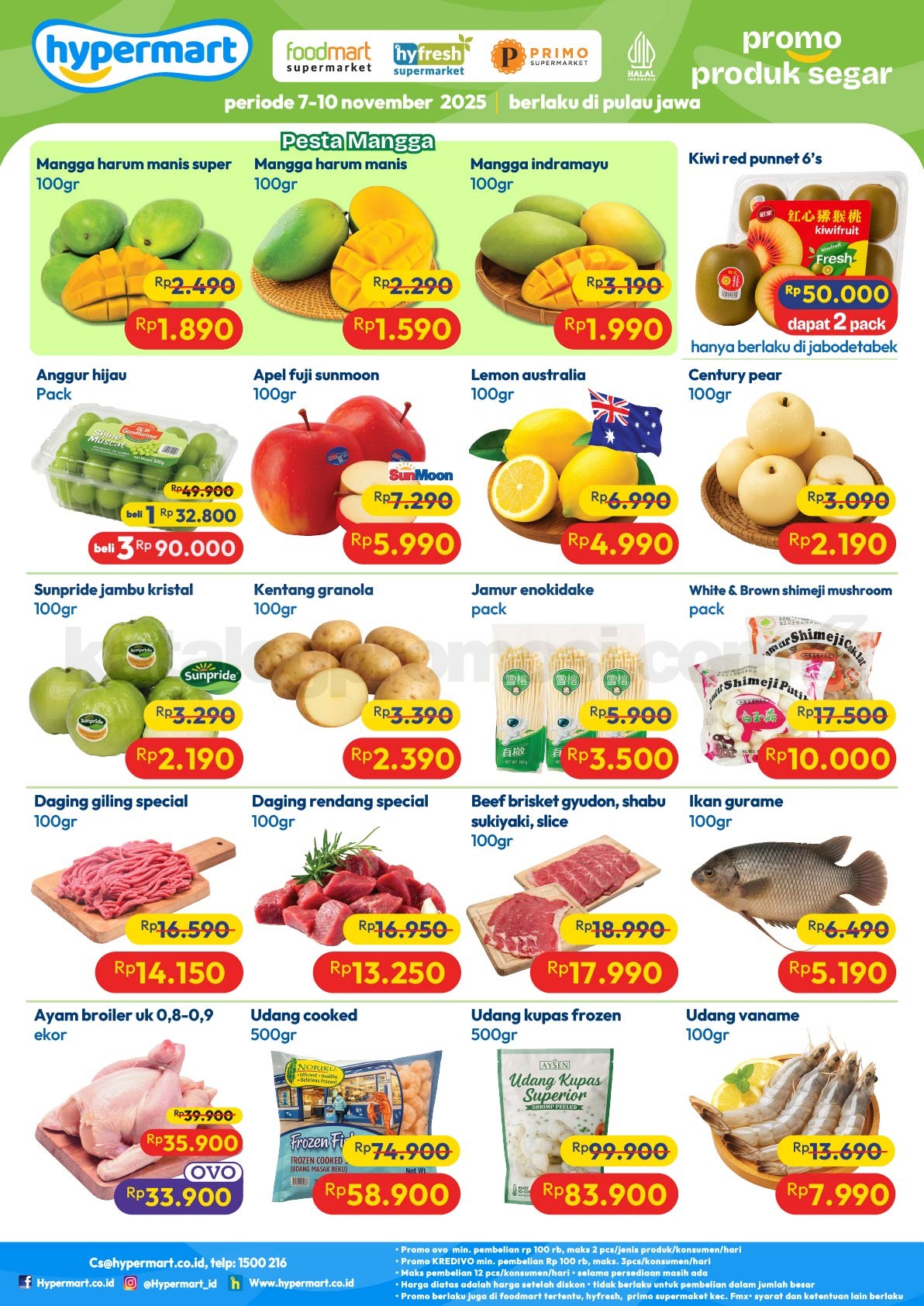 Promo HYPERMART WEEKDAY 10-13 NOVEMBER 2025 • SoPasti.Com