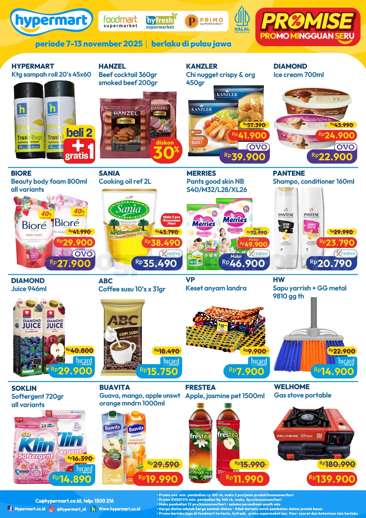 Promo HYPERMART WEEKDAY 10-13 NOVEMBER 2025 • SoPasti.Com