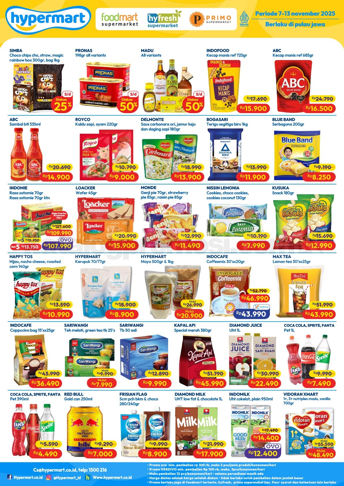 Promo HYPERMART WEEKDAY 10-13 NOVEMBER 2025 • SoPasti.Com