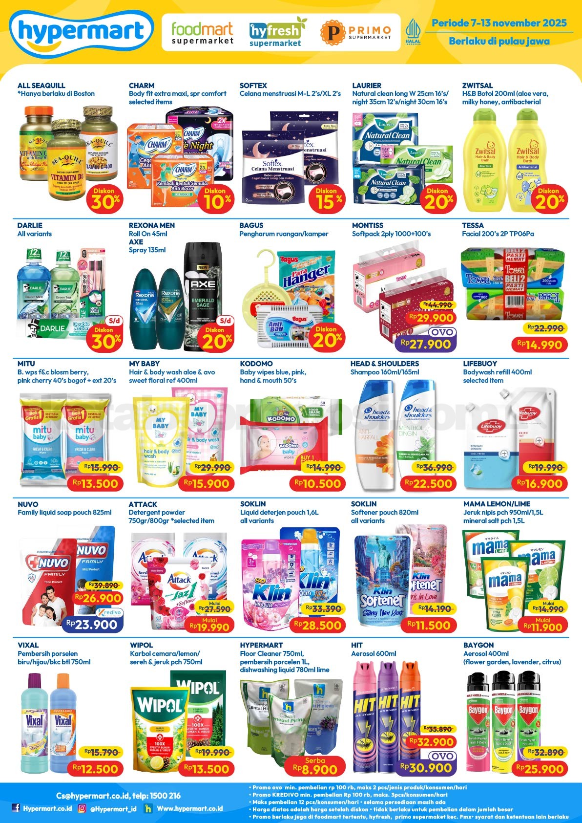 Promo HYPERMART WEEKDAY 10-13 NOVEMBER 2025 • SoPasti.Com