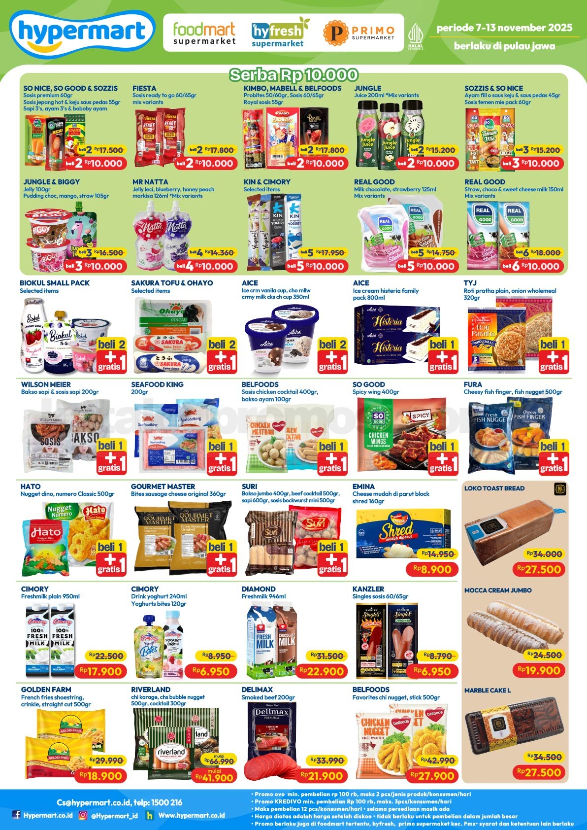 Promo HYPERMART WEEKDAY 10-13 NOVEMBER 2025 • SoPasti.Com