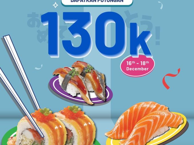 Promo Sushi Go! Terbaru December 2025