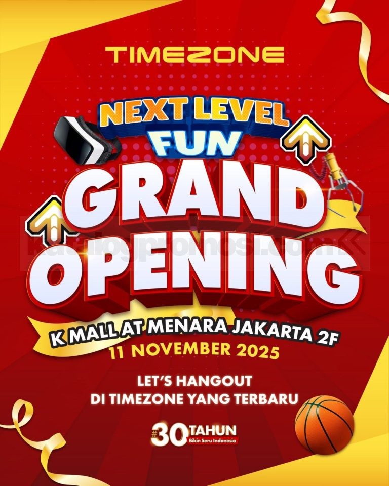 Promo Timezone Grand Opening K Mall Menara Jakarta Bonus Tumbler Ekslusif