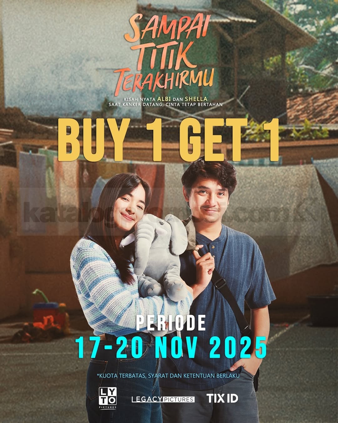 Promo TIX ID Beli 1 Gratis 1 Tiket Sampai Titik Terakhirmu