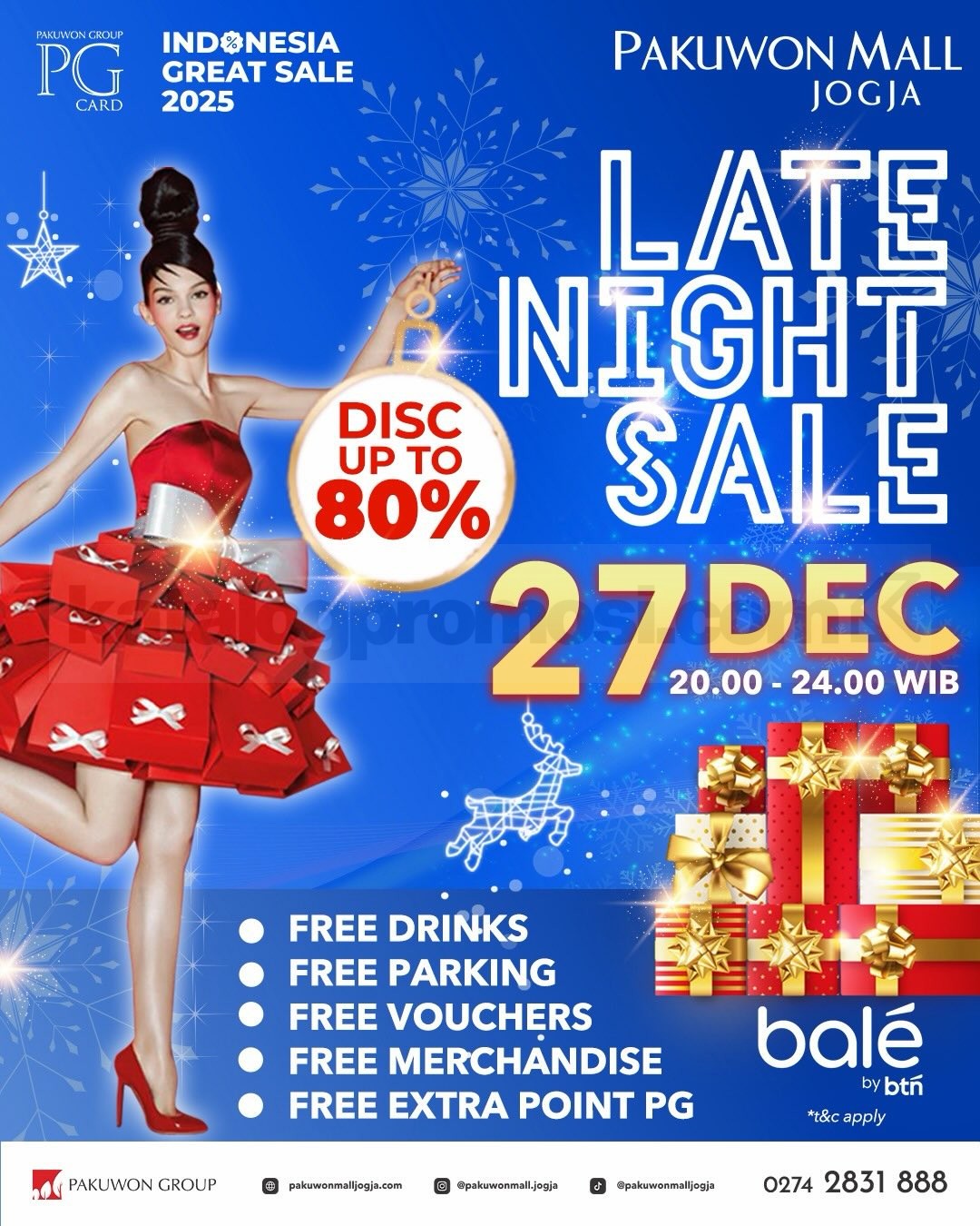 Pakuwon Mall Jogja Late Night Sale - Diskon hingga 80%!