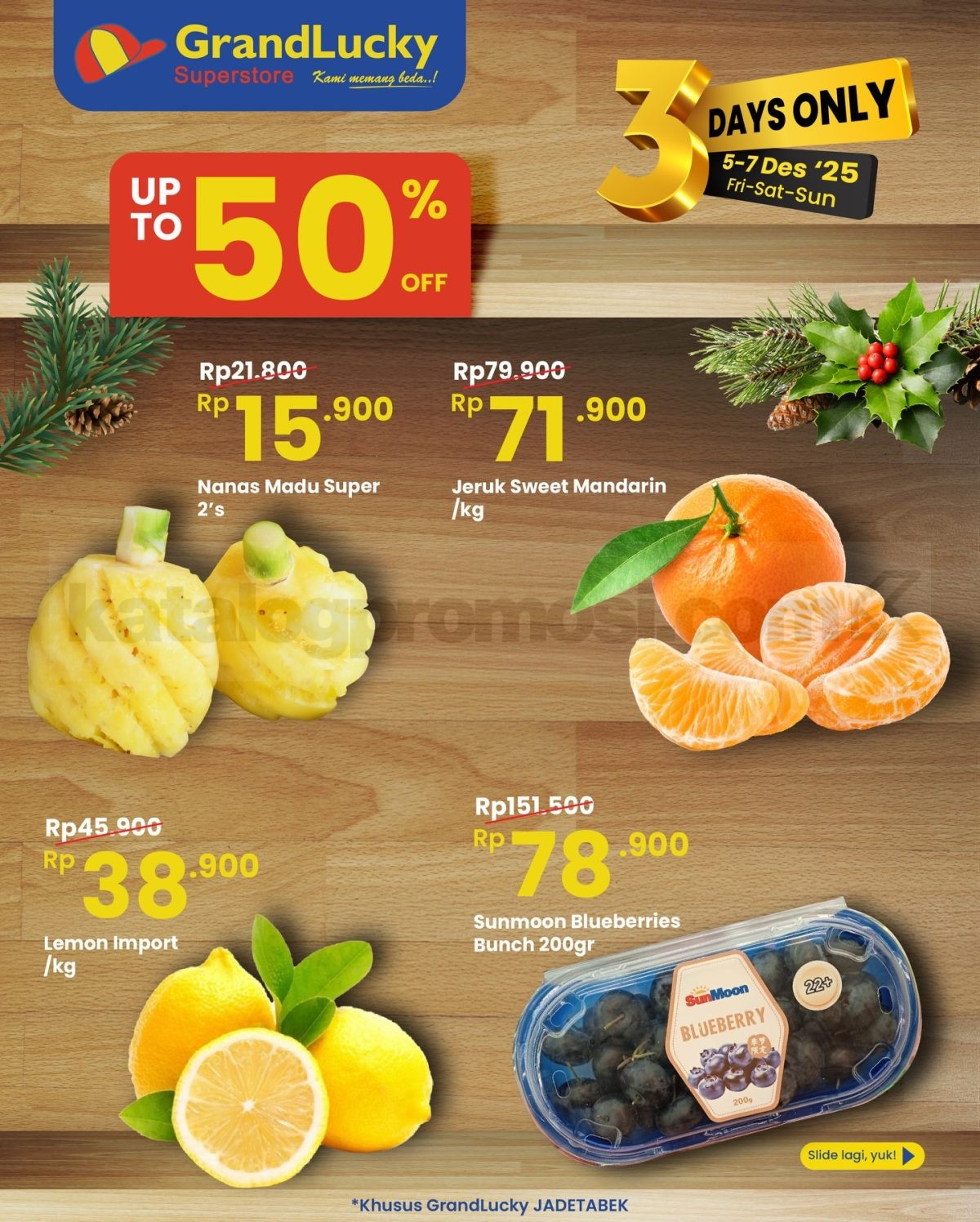 Promo GRAND LUCKY JSM 05-07 DESEMBER 2025 • SoPasti.Com
