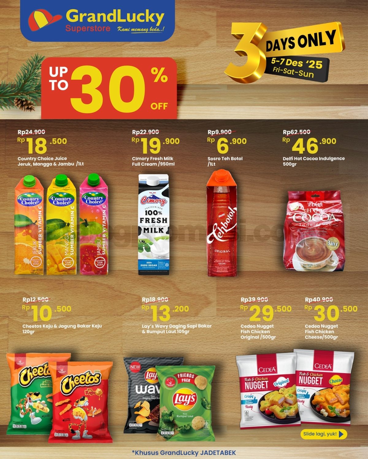 Promo GRAND LUCKY JSM 05-07 DESEMBER 2025 • SoPasti.Com