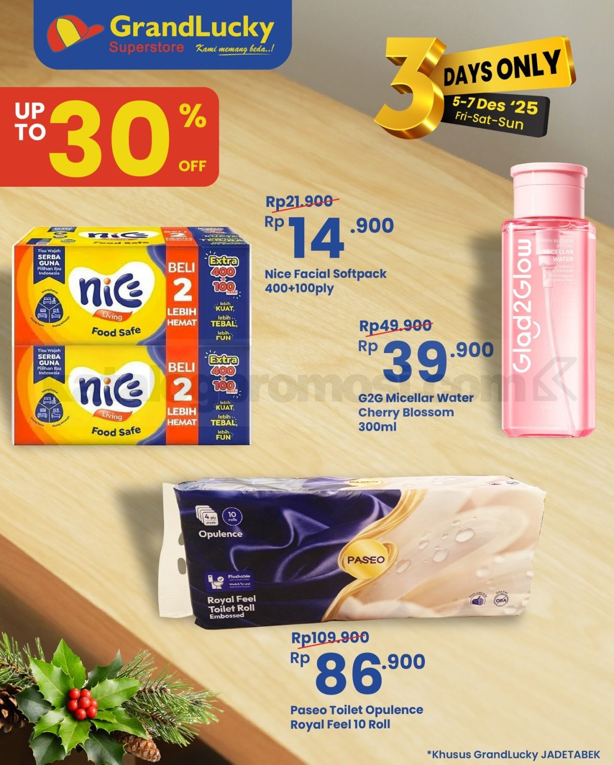 Promo GRAND LUCKY JSM 05-07 DESEMBER 2025 • SoPasti.Com
