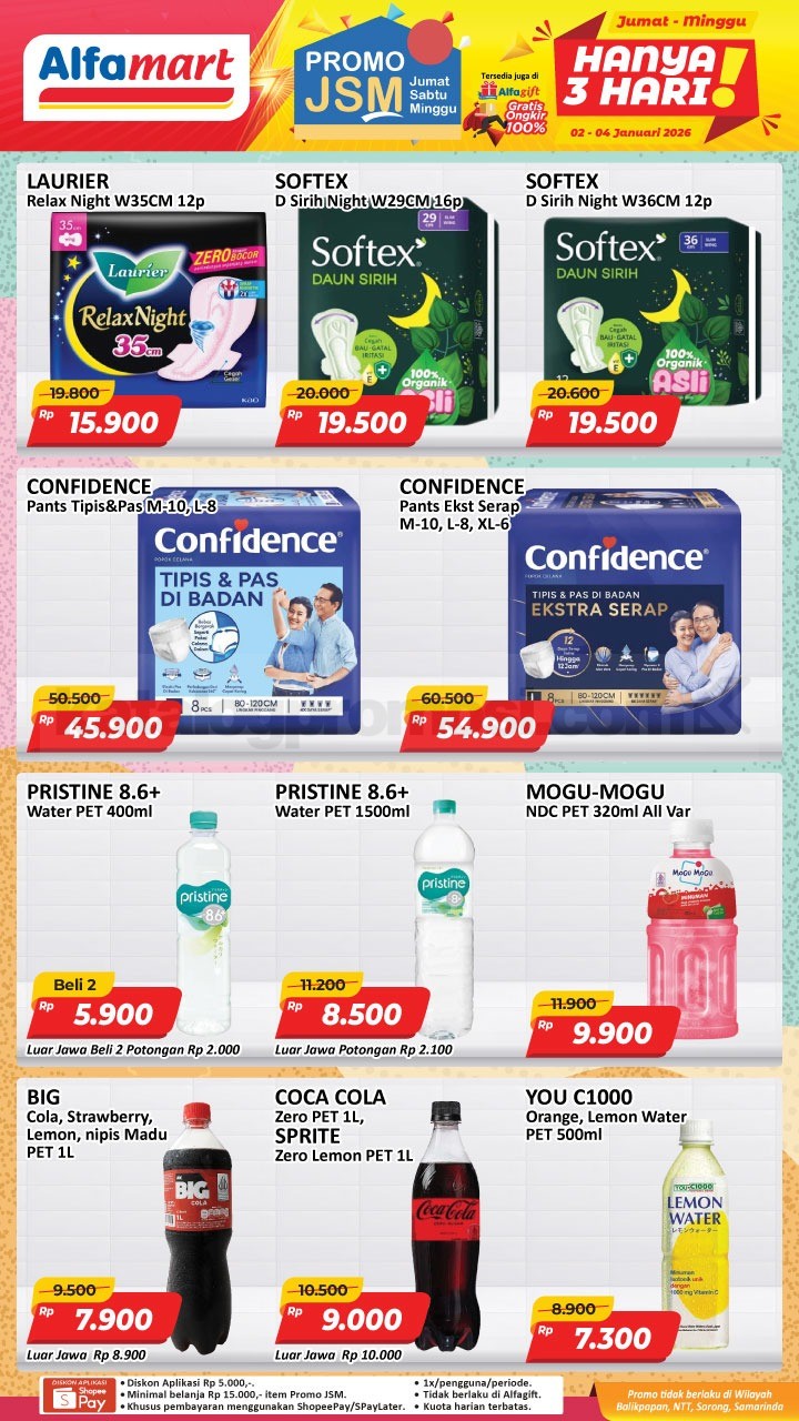 Promo JSM ALFAMART MINGGU INI 02-04 JANUARI 2026 • SoPasti.Com