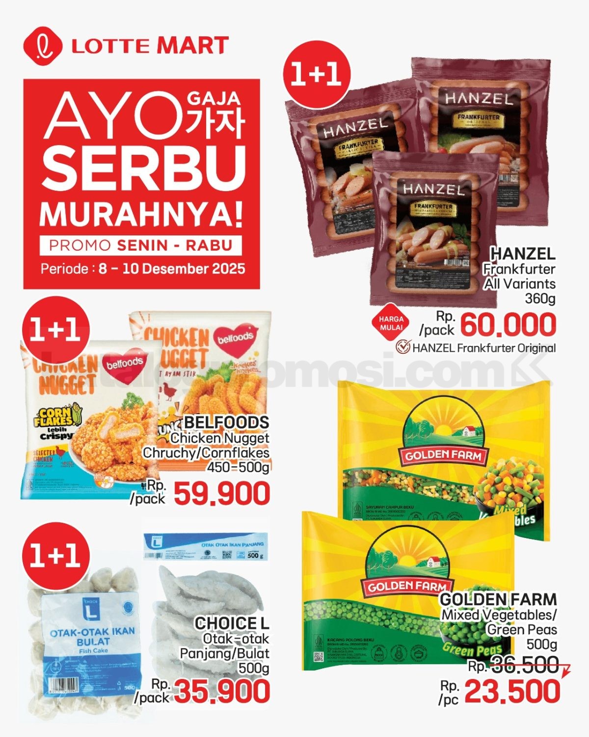 Promo LOTTEMART WEEKDAY SERBU 08-10 Desember 2025 – SoPasti.Com