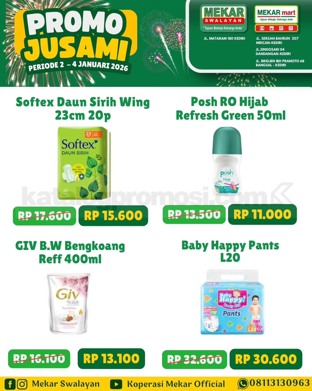 Promo Mekar Swalayan JUSAMI 02-04 Januari 2026
