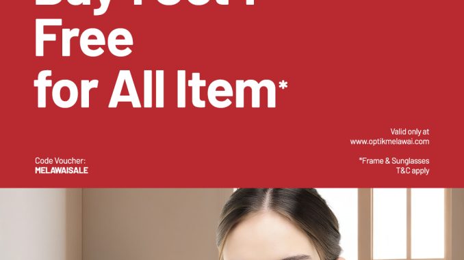 Promo Optik Melawai Terbaru January 2026
