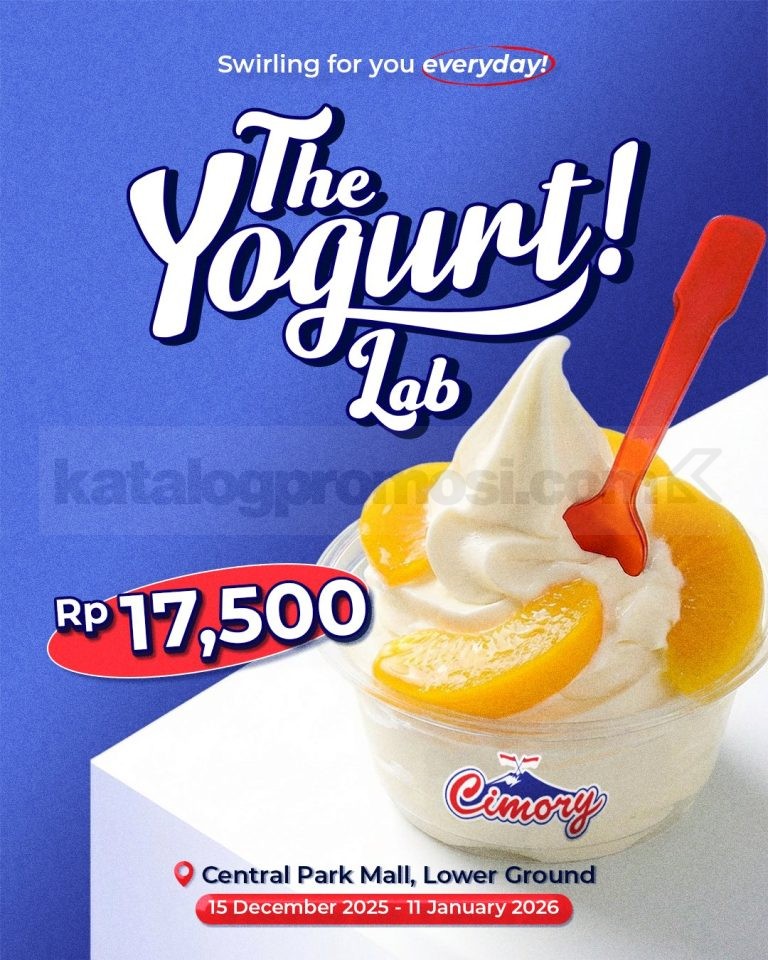 Promo The Yogurt Lab by Cimory Mulai Rp. 17.500