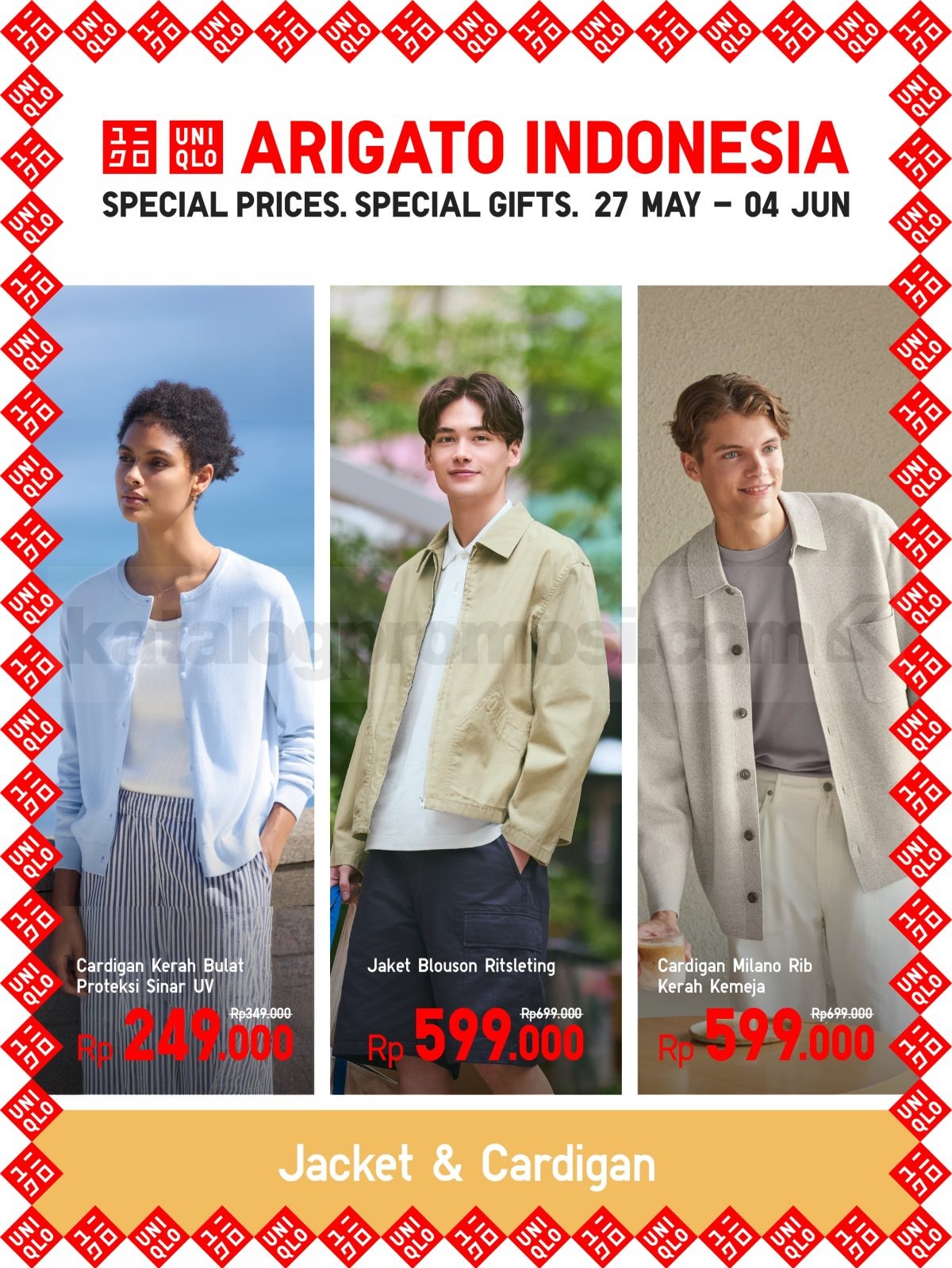 Promo UNIQLO Arigato Indonesia 27 Mei – 4 Juni 2026