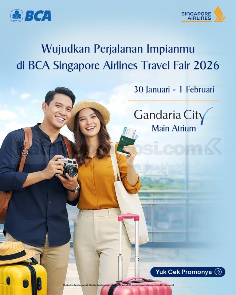 BCA Singapore Airlines Travel Fair 2026 - Jakarta