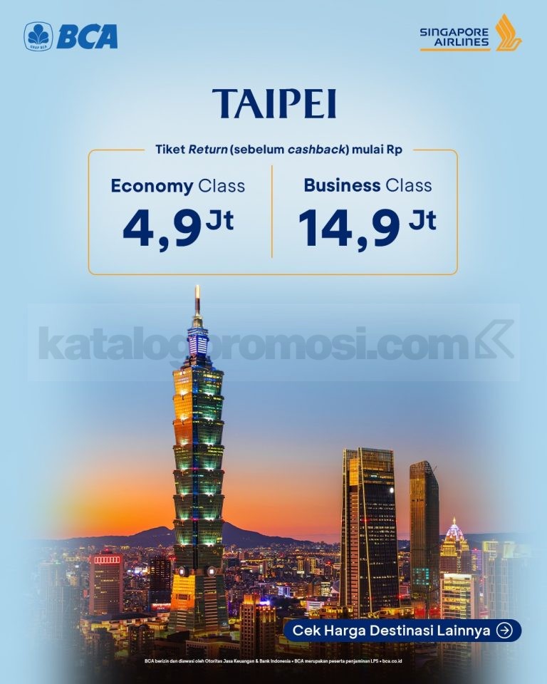 BCA Singapore Airlines Travel Fair 2026 - Jakarta