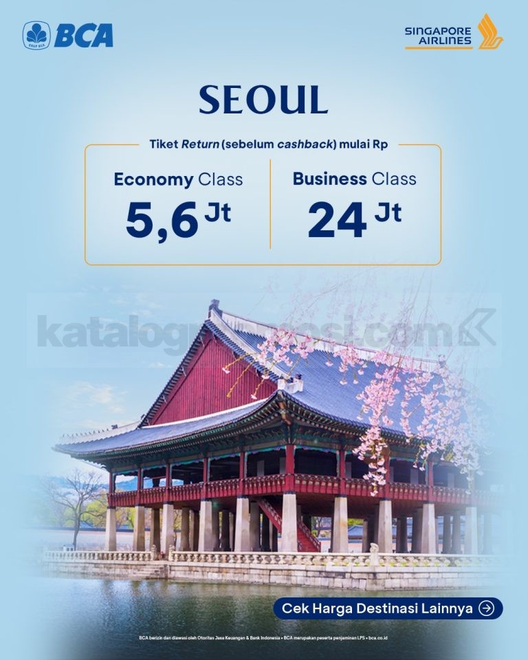 BCA Singapore Airlines Travel Fair 2026 - Jakarta