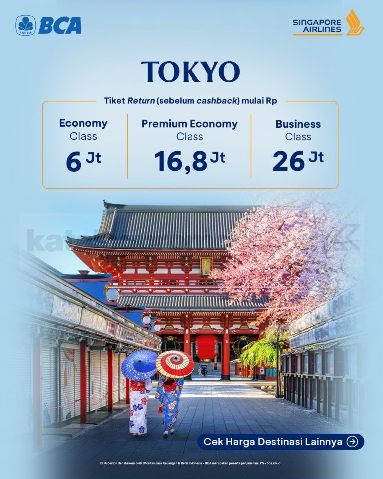 BCA Singapore Airlines Travel Fair 2026 - Jakarta