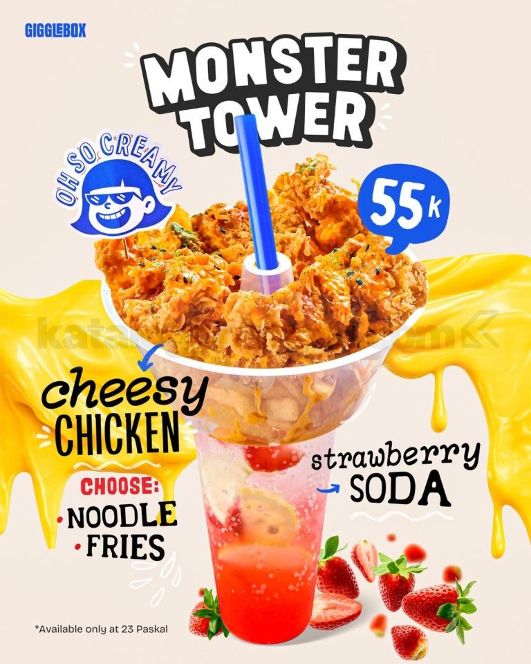 Promo Gigglebox NEW! Monster Tower Rp. 55.000
