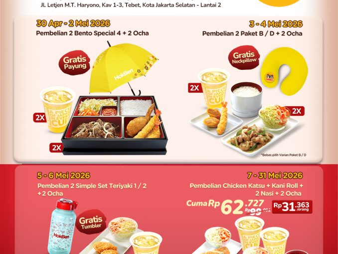 Promo Hokben Terbaru May 2026