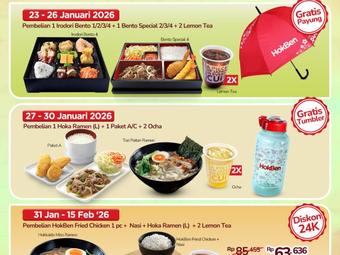 Promo Hokben Terbaru February 2026