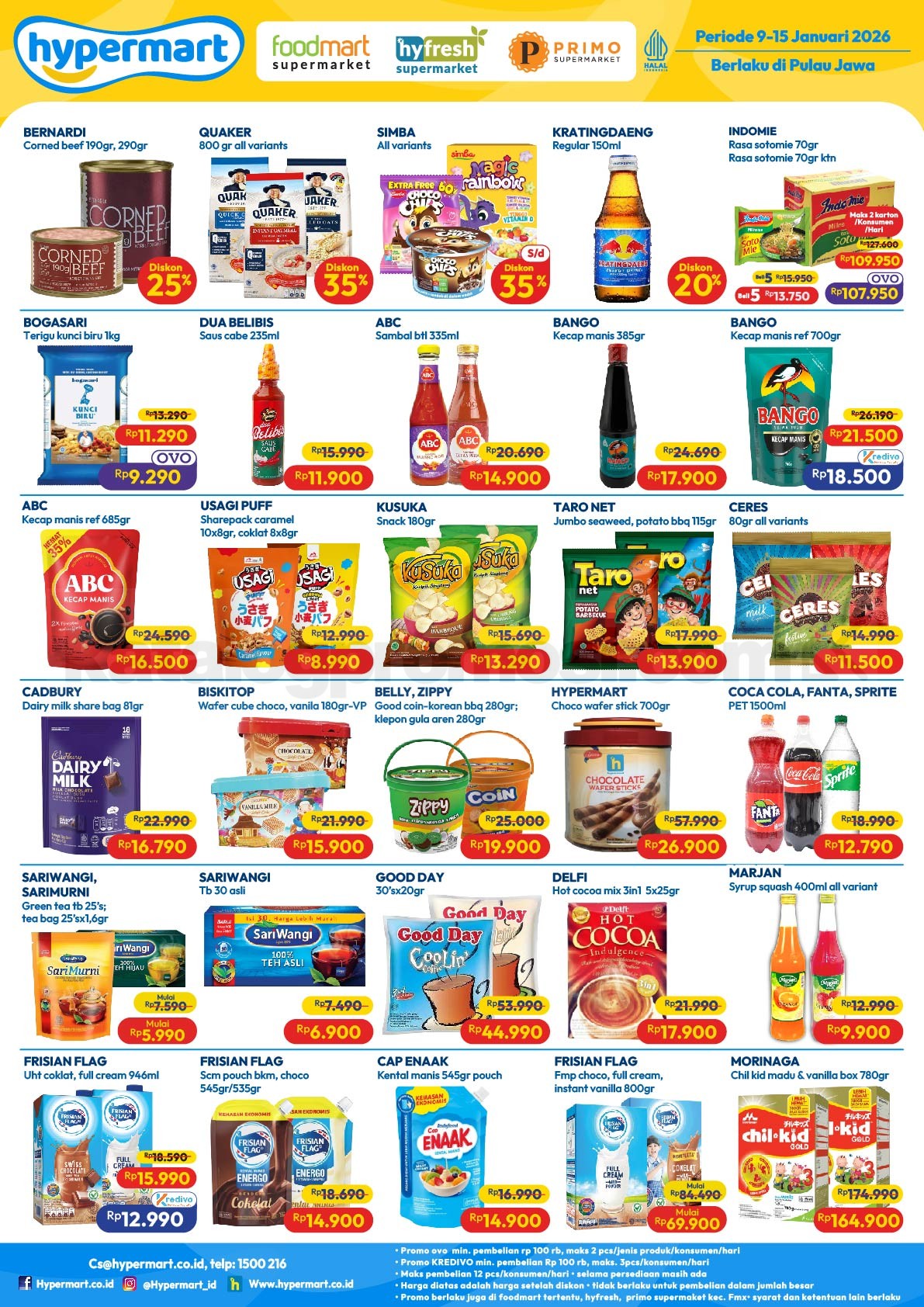 Promo HYPERMART WEEKDAY 12-15 JANUARI 2026 • SoPasti.Com