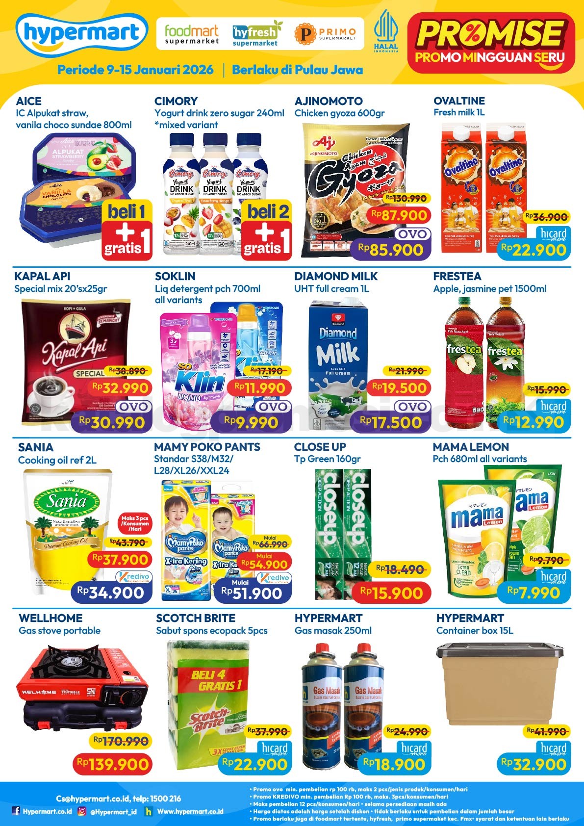 Promo HYPERMART WEEKDAY 12-15 JANUARI 2026 • SoPasti.Com