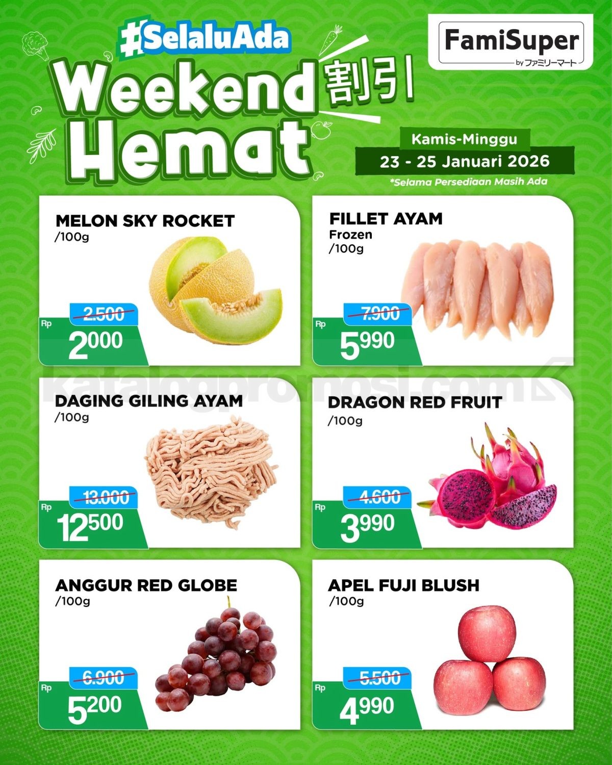 Promo JSM FAMILYMART 23-25 Januari 2026 • SoPasti.Com