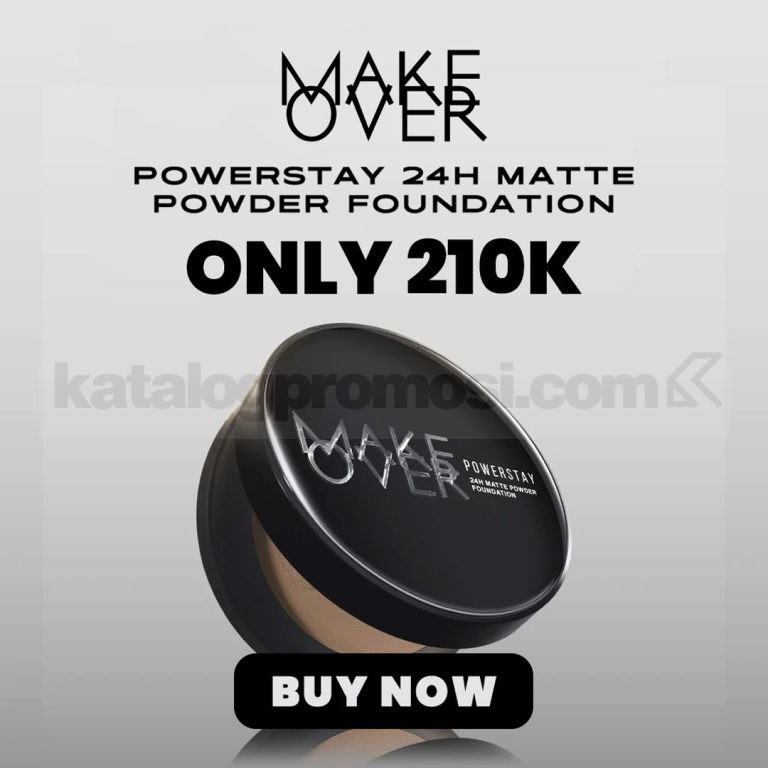 Promo Make Over Powerstay Powder Foundation Rp. 210.000