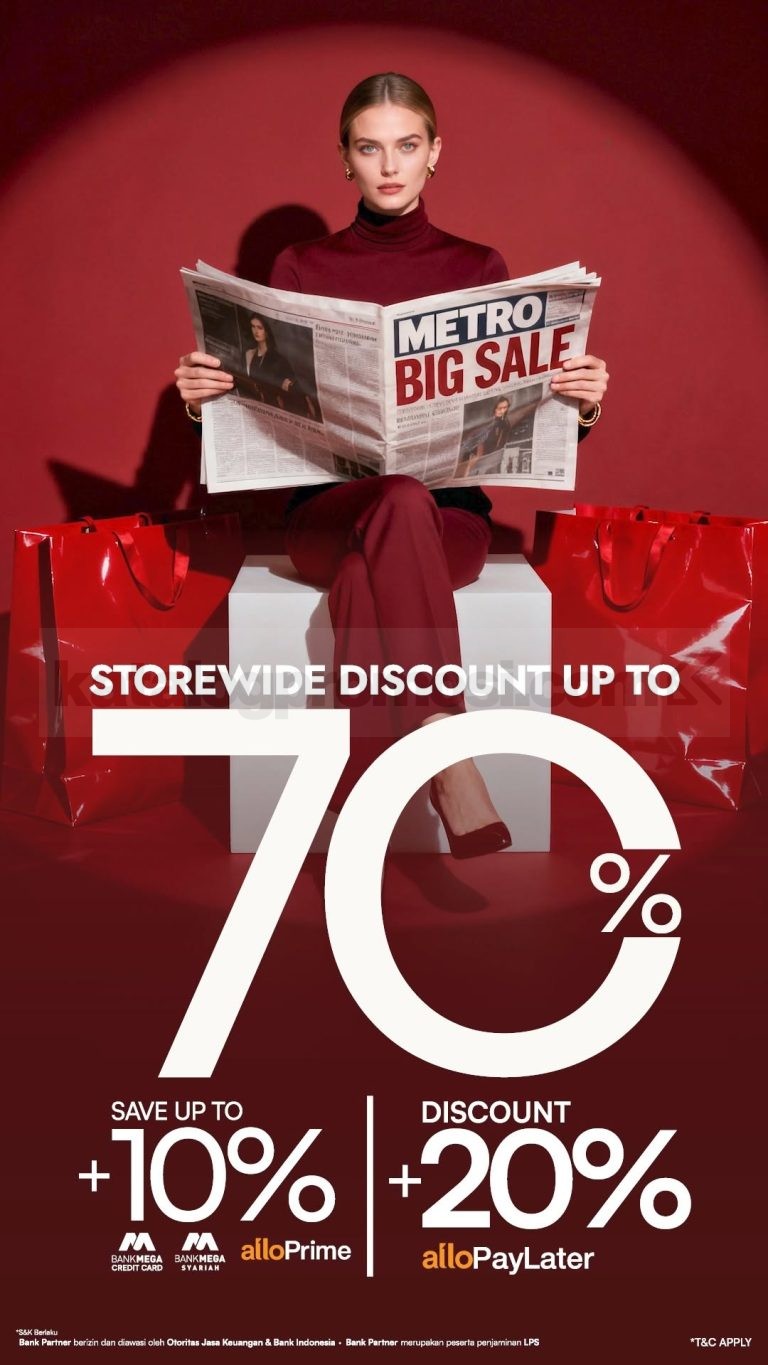 Promo METRO BIG SALE Diskon Hingga 70%