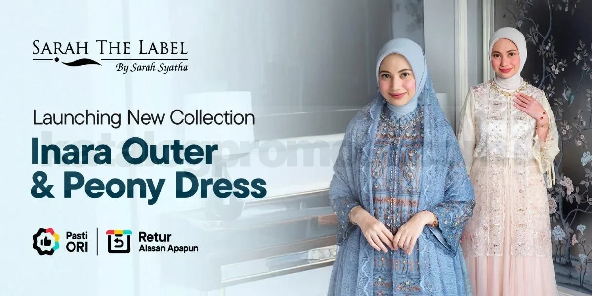 Promo Sarah The Label NEW! Inara Outer & Peony Dress
