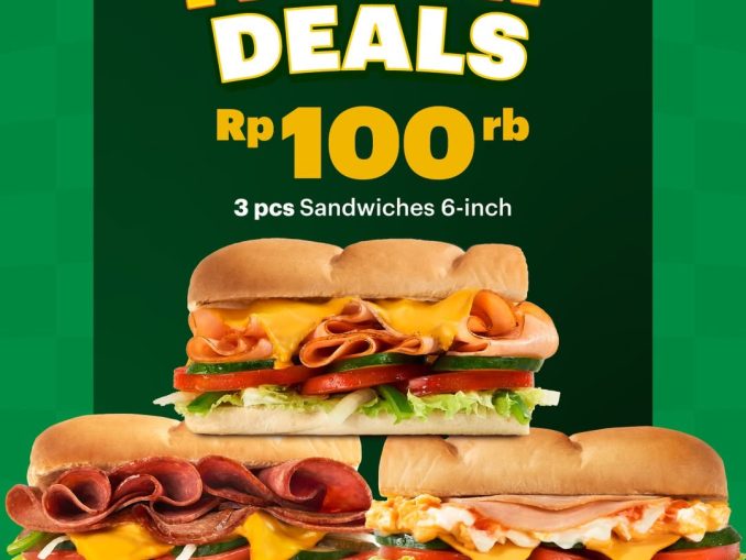 Promo Subway Terbaru March 2026