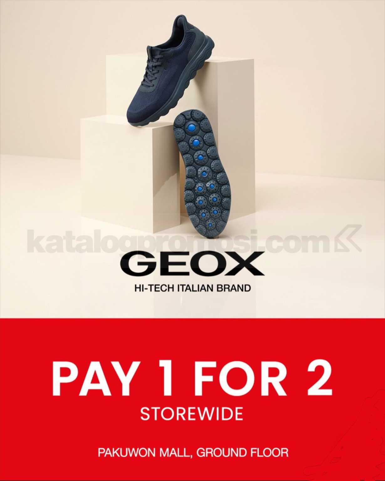 Promo GEOX Pay 1 For 2