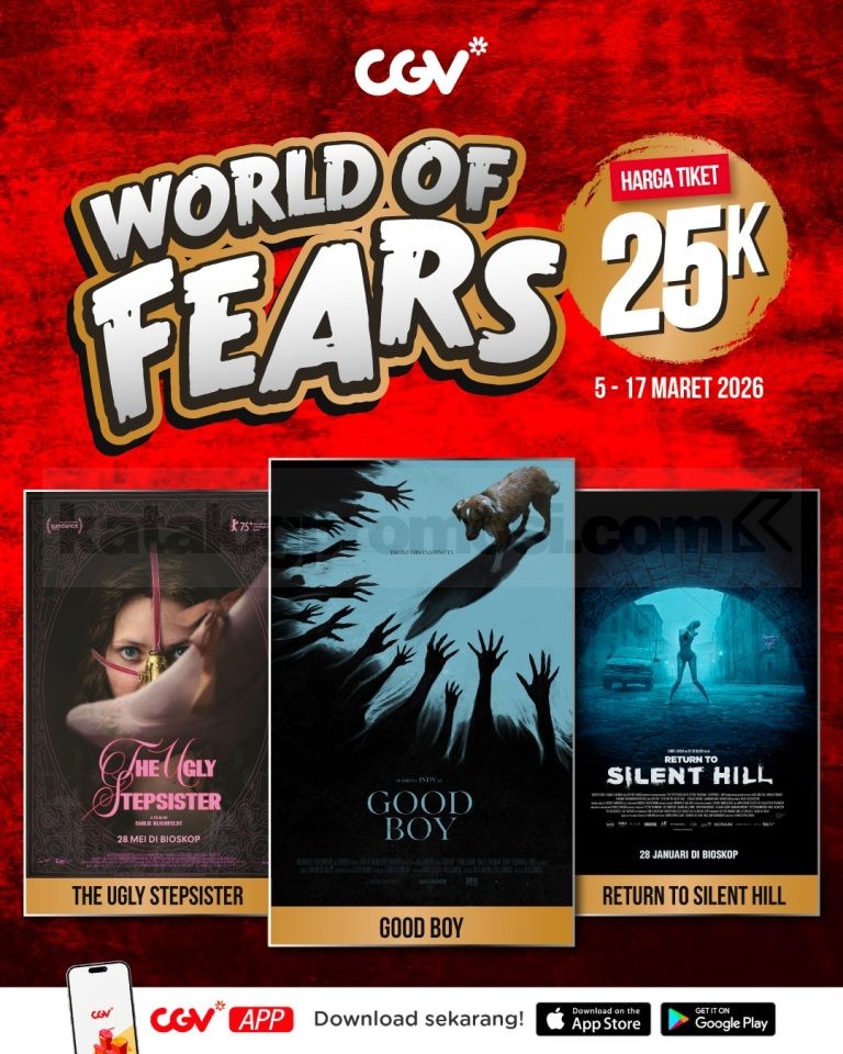 Promo CGV Nonton Film Horor Harga Rp. 25.000