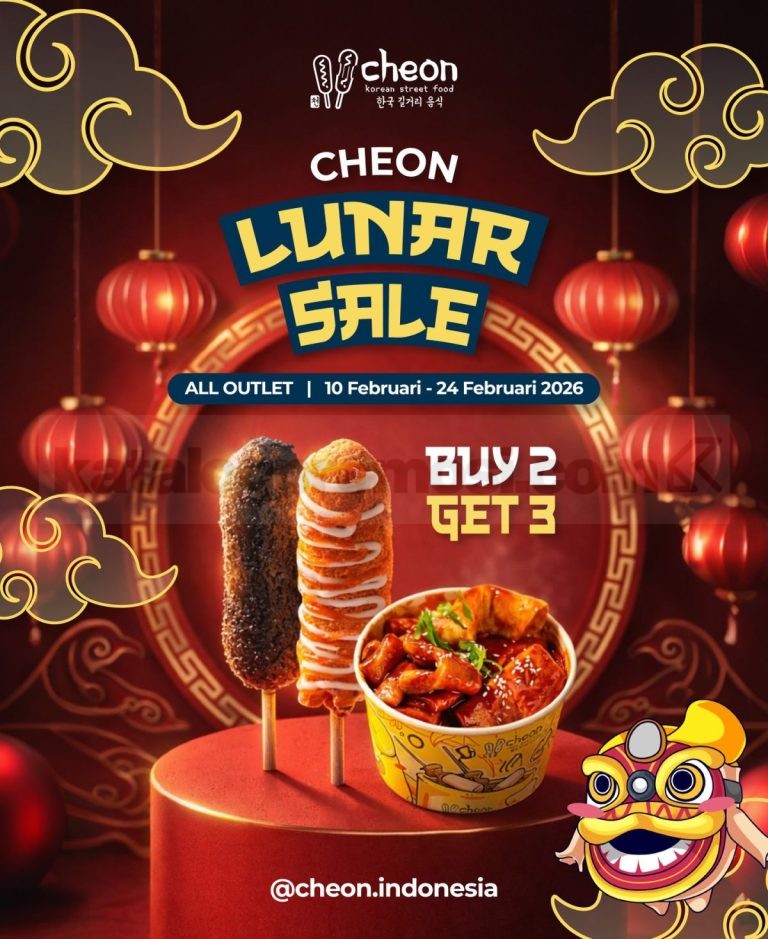 Promo Cheon Lunar Sale BUY 2 GET 3