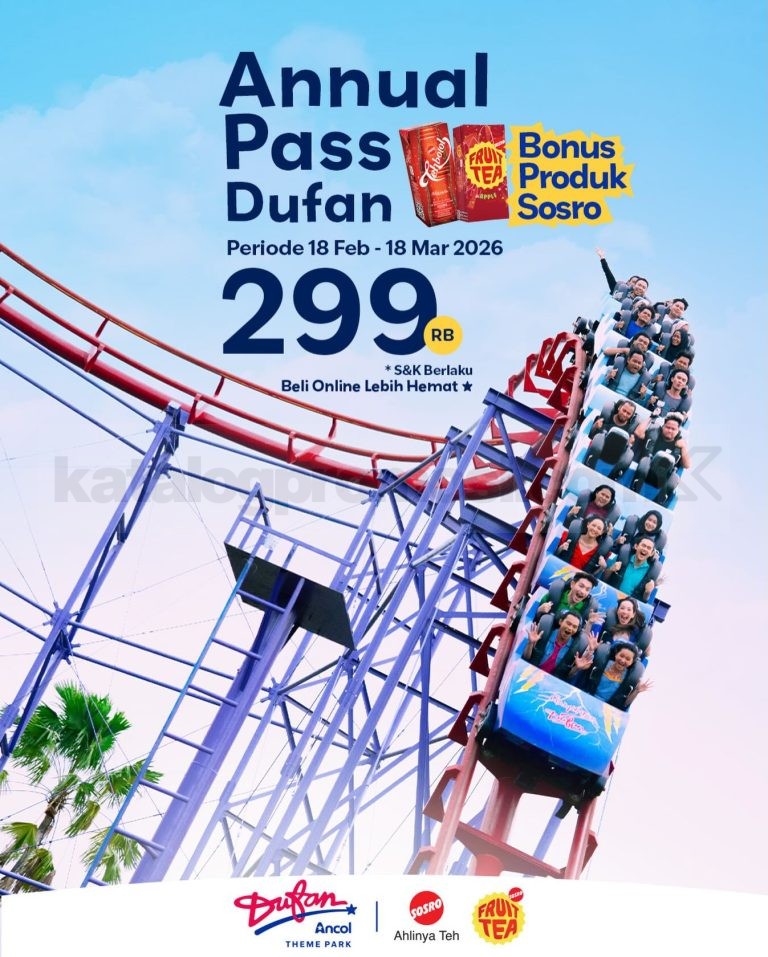 Promo Dufan Annual Pass mulai Rp. 299.000