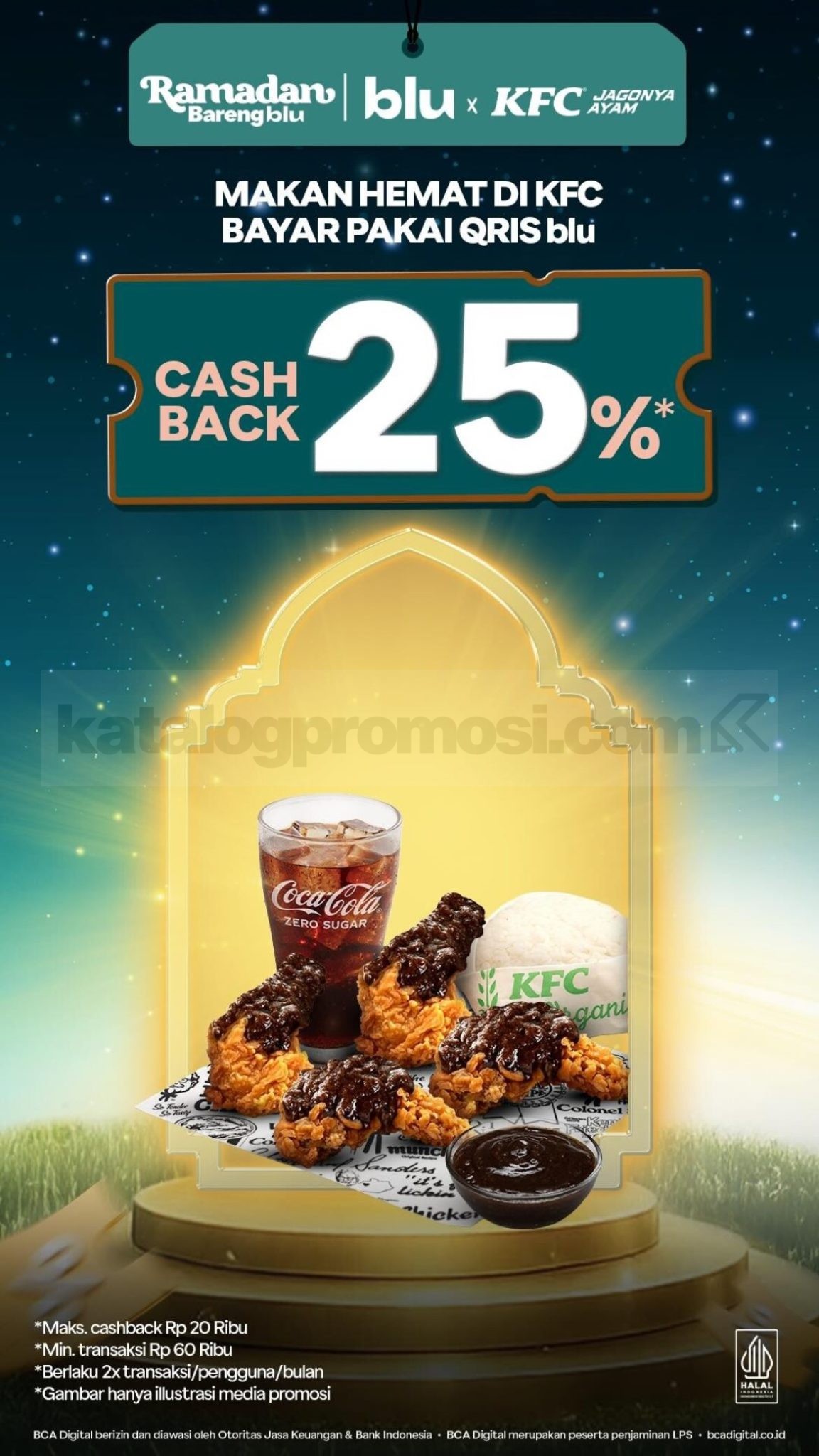 Promo KFC Blu Ramadan Cashback 25%