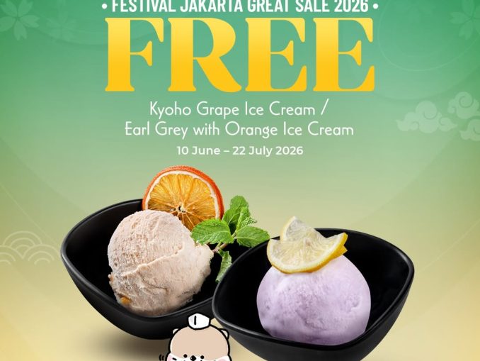 Promo ice cream June 2026
