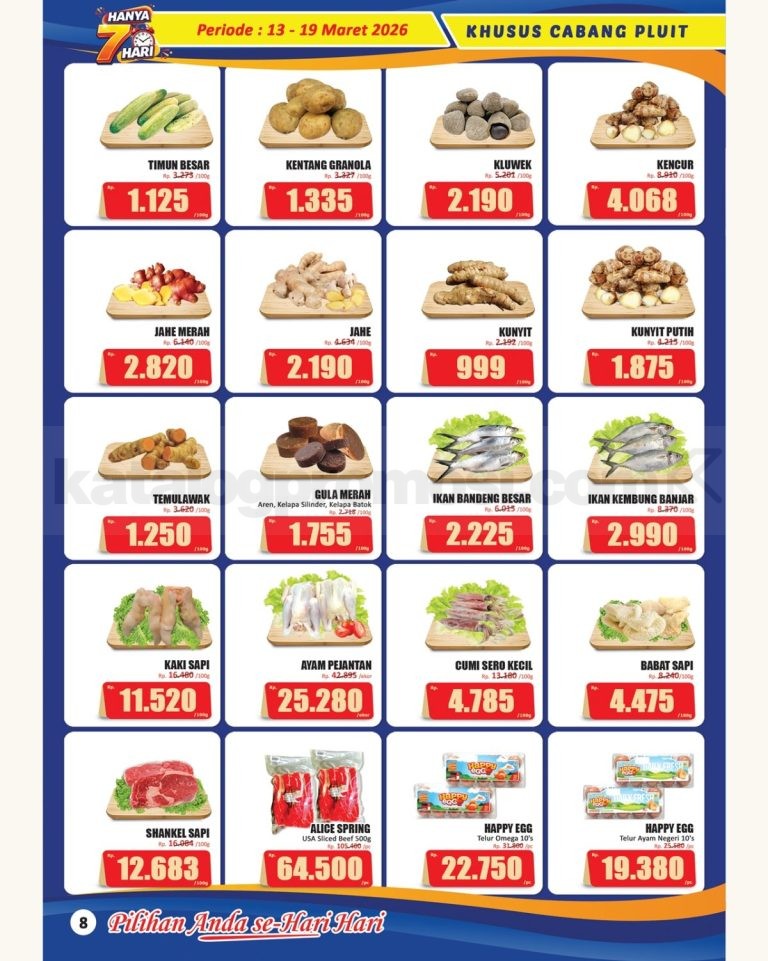 Promo HARI HARI Swalayan Opening Pluit 13-19 Maret 2026