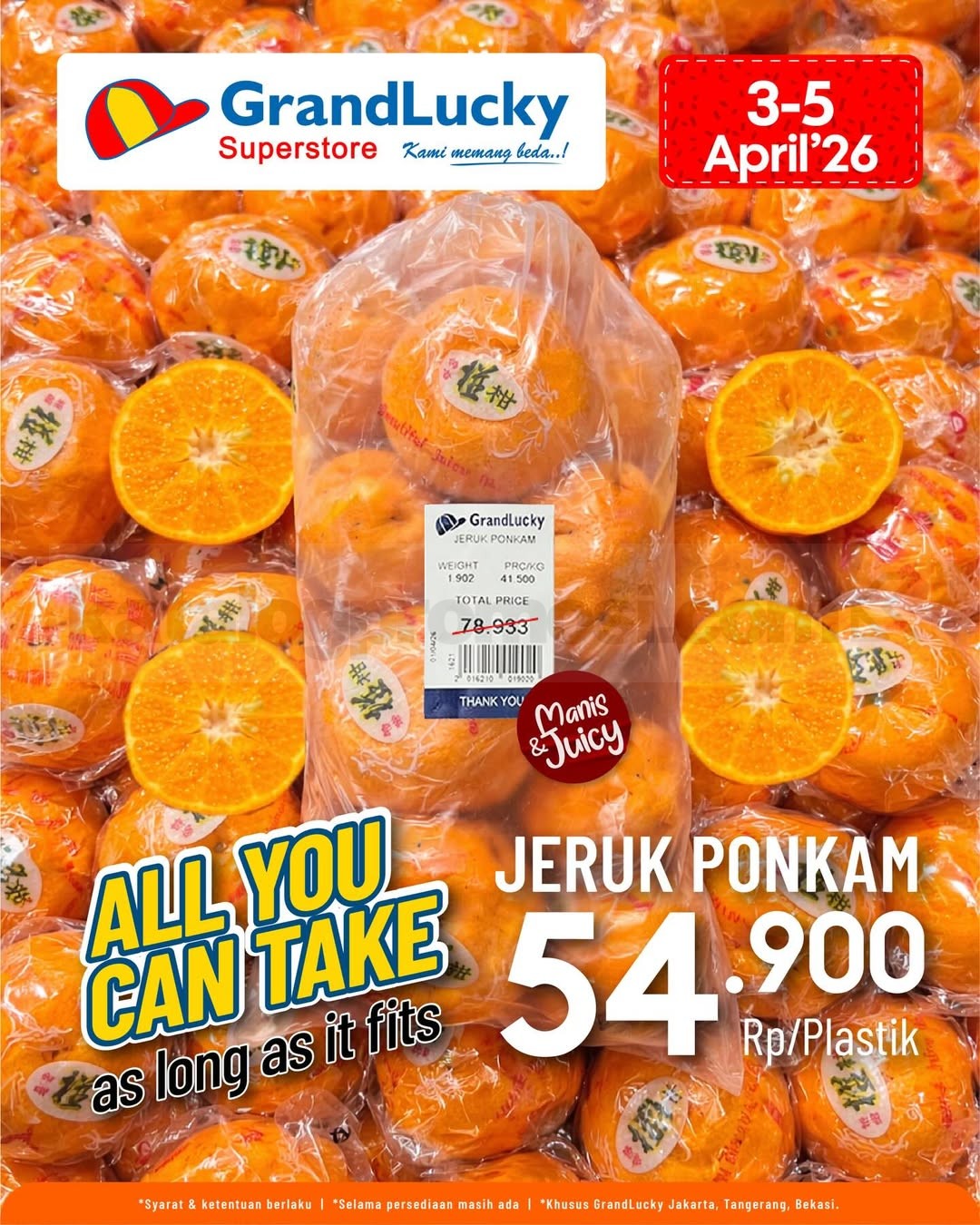 Promo GRAND LUCKY JSM 03-05 April 2026