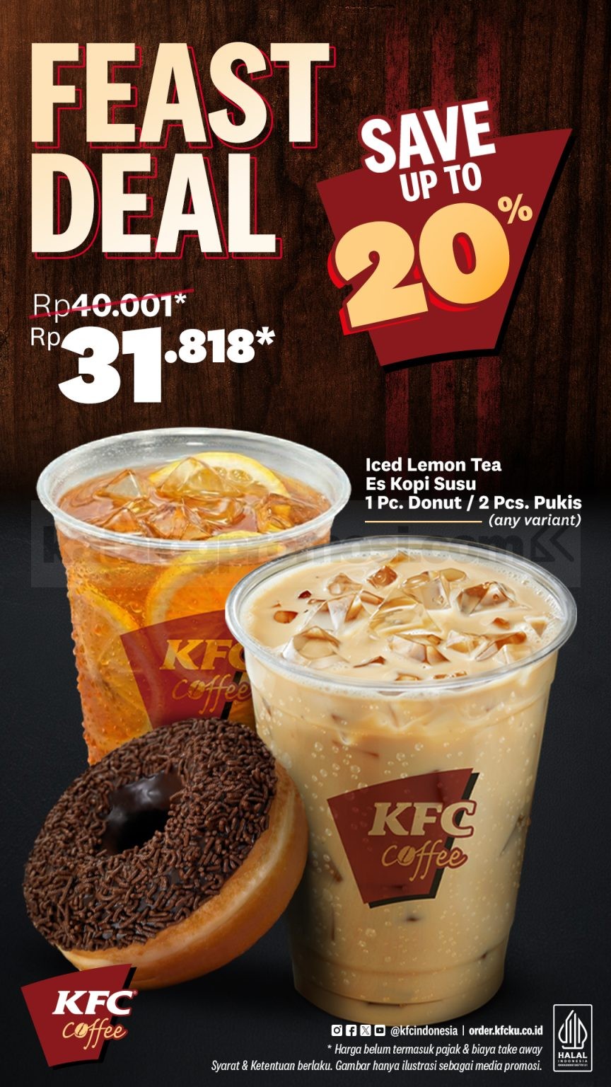 Promo KFC Feast Deal Mulai Rp. 31.818