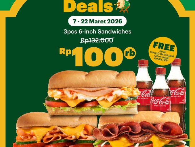 Promo Subway Terbaru May 2026