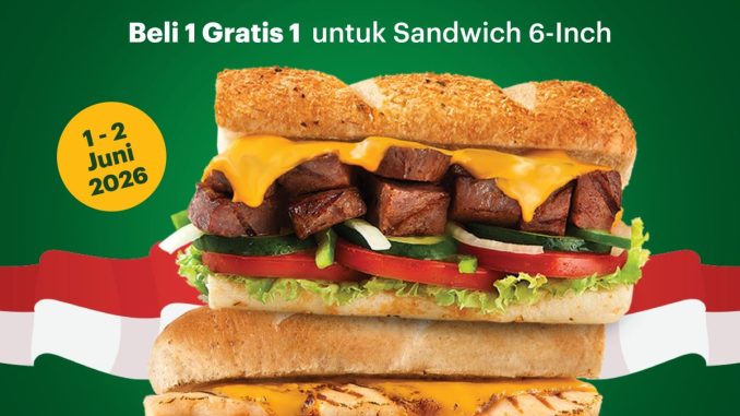 Promo Subway Terbaru June 2026