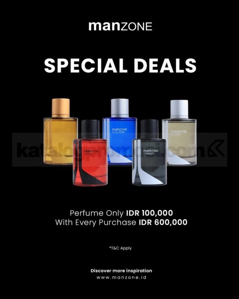 Promo Manzone Special Deals Perfume Cuma Rp. 100.000