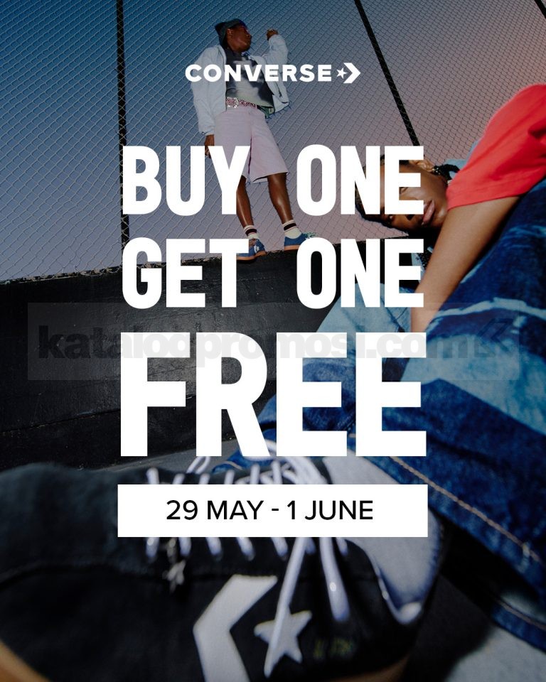 Promo Converse Buy 1 Get 1 Selected Items